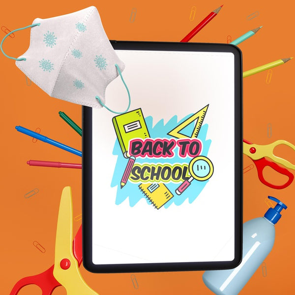 Back To School Stationery Mock-Up Psd - Mockup Hunt