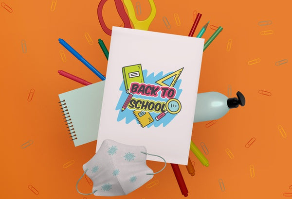 Back To School Stationery Mock-Up Psd - Mockup Hunt