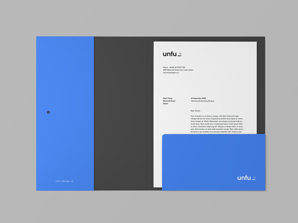 Branding Folder Mockup - Mockup Hunt