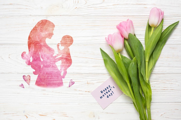Mothers Day Mockup With Copyspace Psd - Mockup Hunt