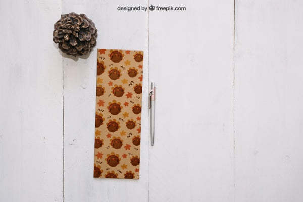 Thanksgiving Mockup With Banner Psd - Mockup Hunt