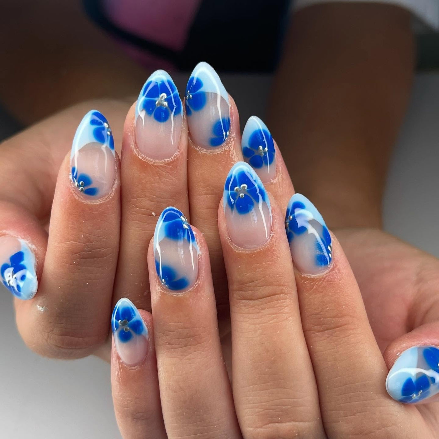 20 Cute Blue Nail Ideas for Everyday Glam - Mockup Hunt