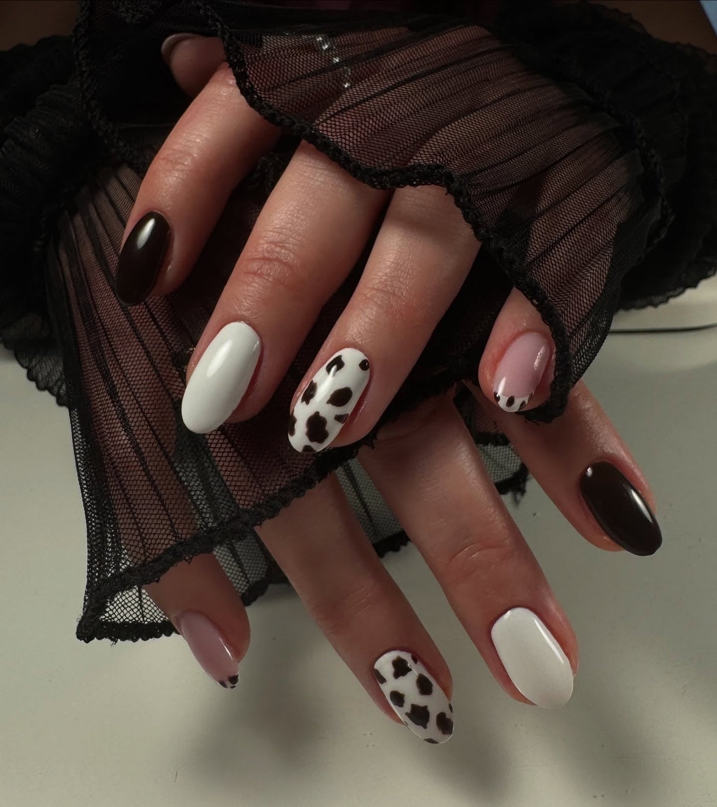 15 Stylish Cow Nail Ideas You’ll Love - Mockup Hunt
