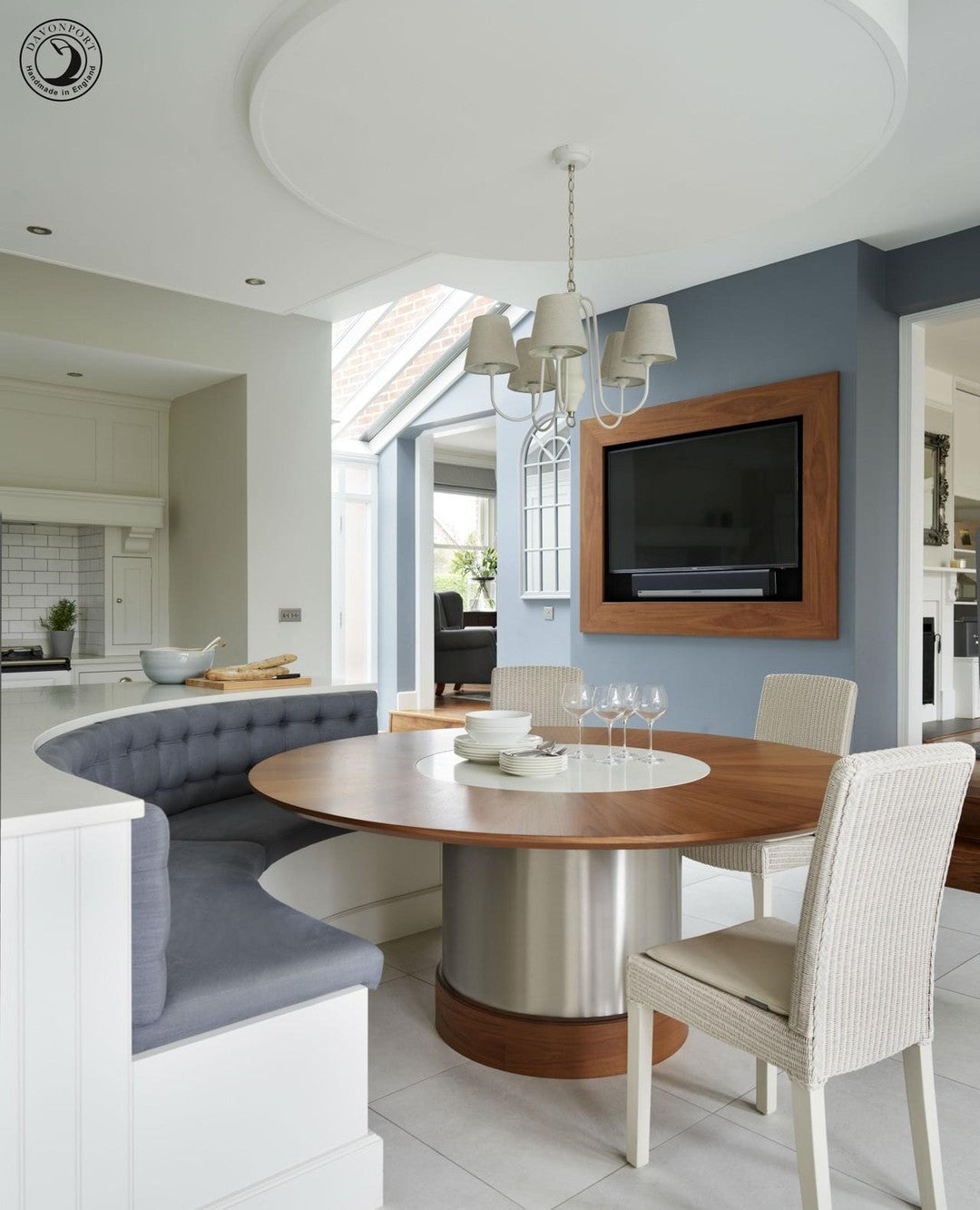 29 Game-Changing TV Ideas for Kitchen Design - Mockup Hunt