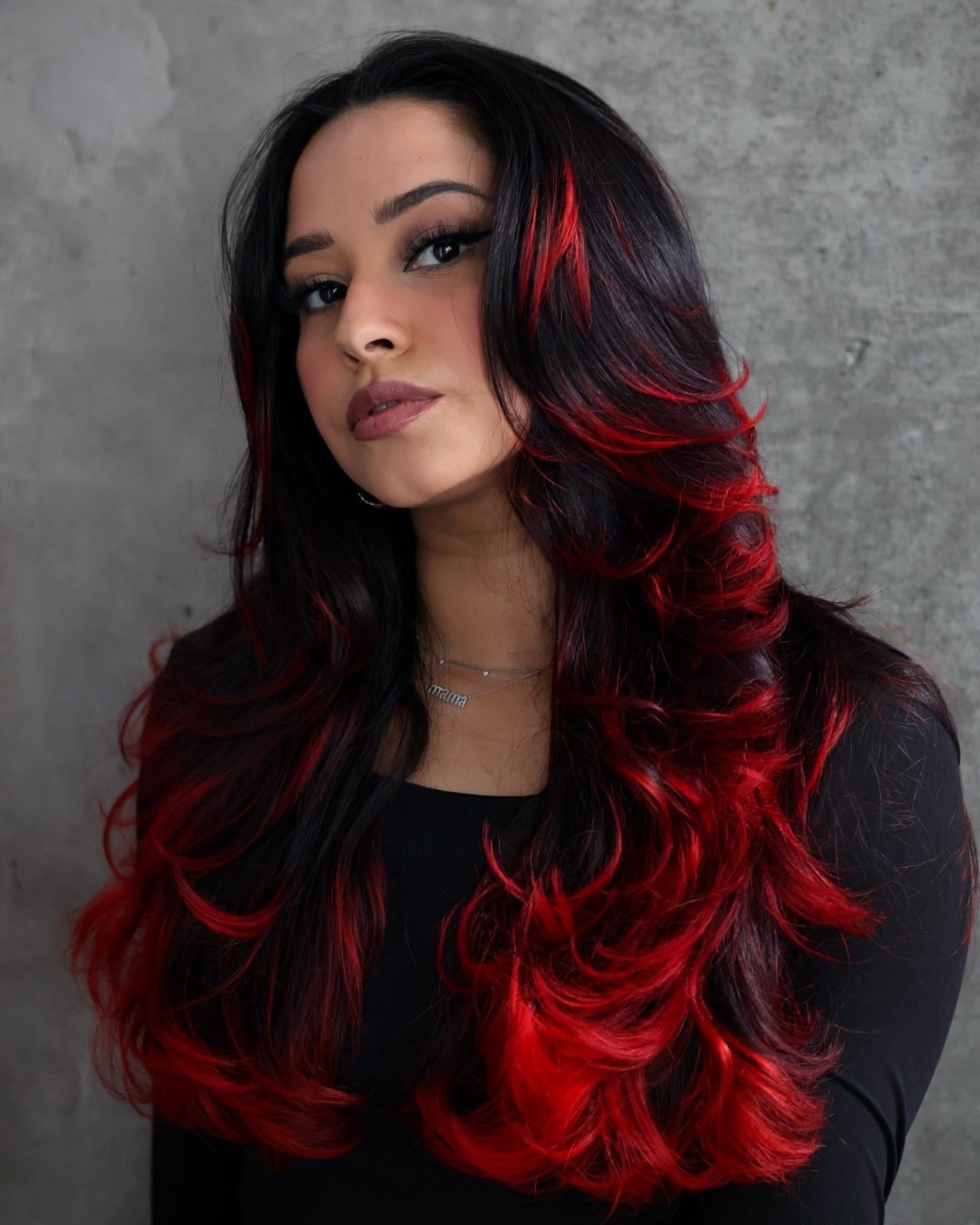 25 Stunning Ideas for Black Hair with Highlights You’ll Love - Mockup Hunt