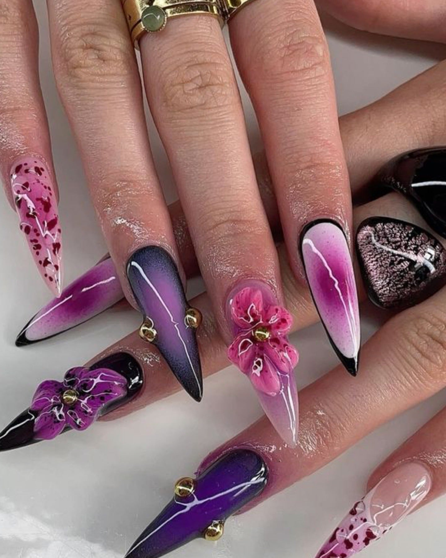 25 Top Violet Nail Design Ideas Right Now - Mockup Hunt