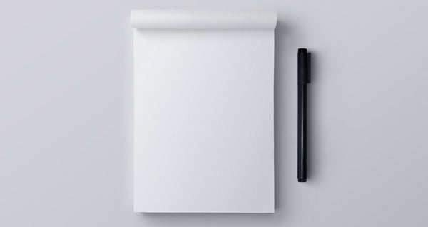 Empty Clean Notepad Mockup Psd - Mockup Hunt