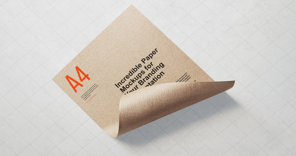 Professional Paper Branding Mockup - Mockup Hunt