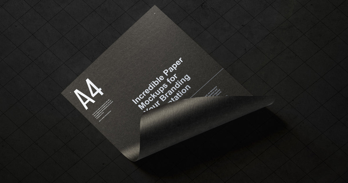 Professional Paper Branding Mockup - Mockup Hunt