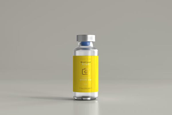 10Ml Vial Bottle Mock Up Psd - Mockup Hunt