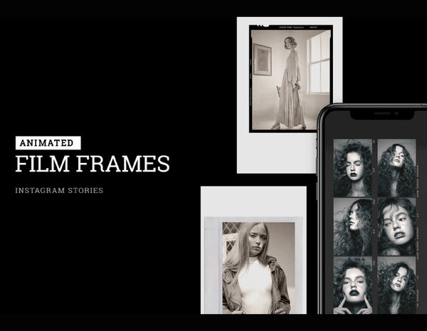 15 Animated Film Frames Stories - Mockup Hunt