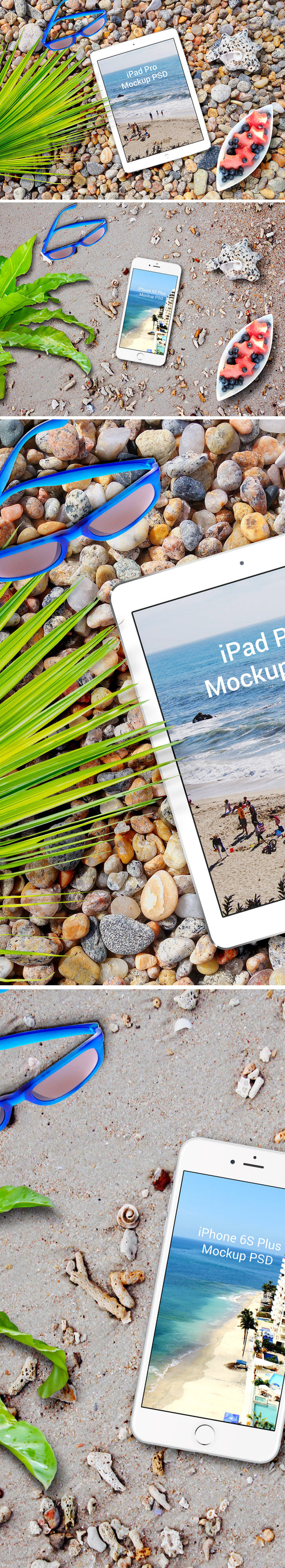 Free Screen Mockups | Free Psd Mockup Templates Tagged "beach" - Mockup ...
