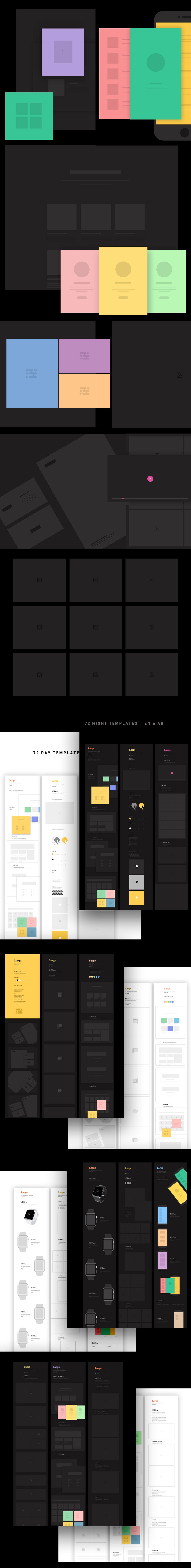 140+ Flat and Clean Mockup Layouts to Present Your Work - Mockup Hunt