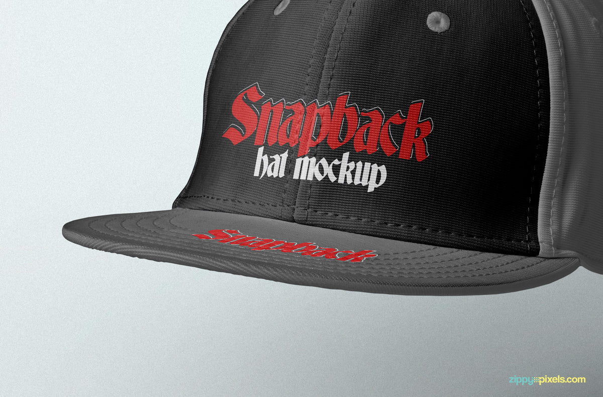 Attractive Snapback Mockup - Mockup Hunt