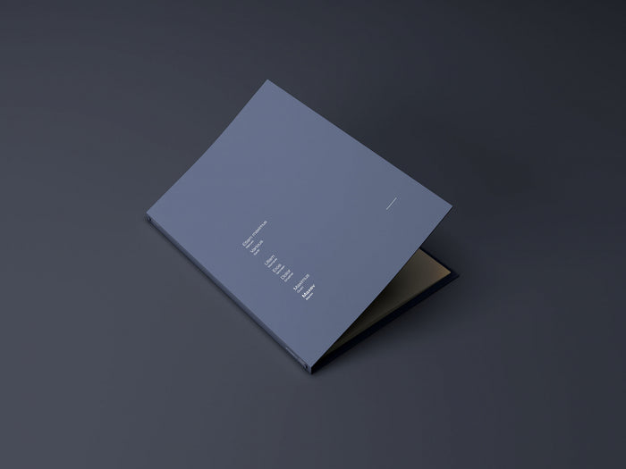 Open and Closed Folder Mockup Includes Cover Page - Mockup Hunt
