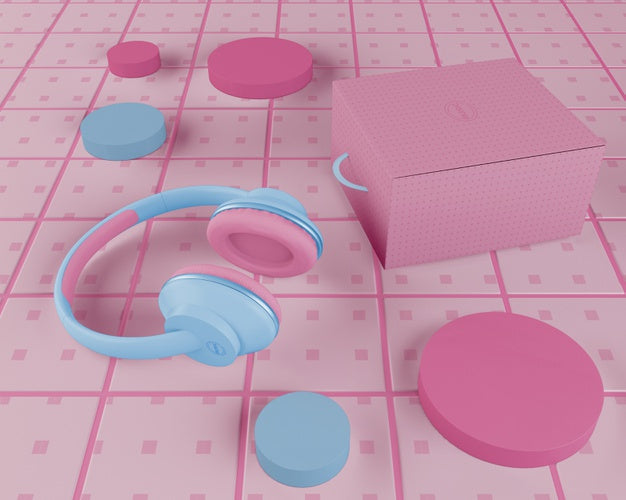 Free Box Mockups | Free Psd Mockup Templates Tagged "headphones ...