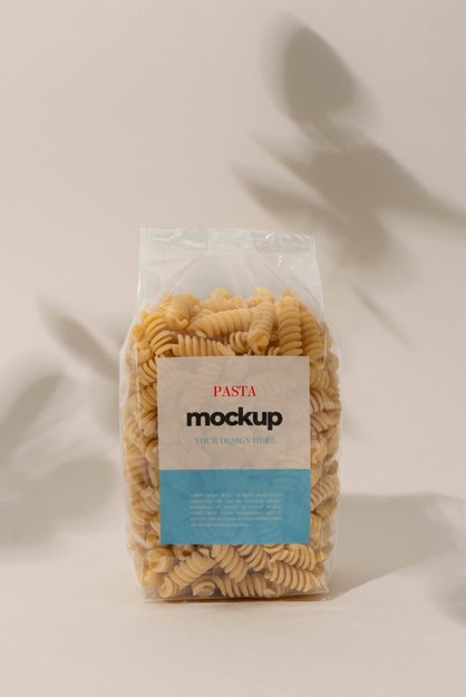 Beautiful Pasta Packaging Mockup Psd - Mockup Hunt