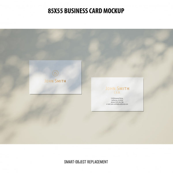 Business Card Mockup Psd - Mockup Hunt