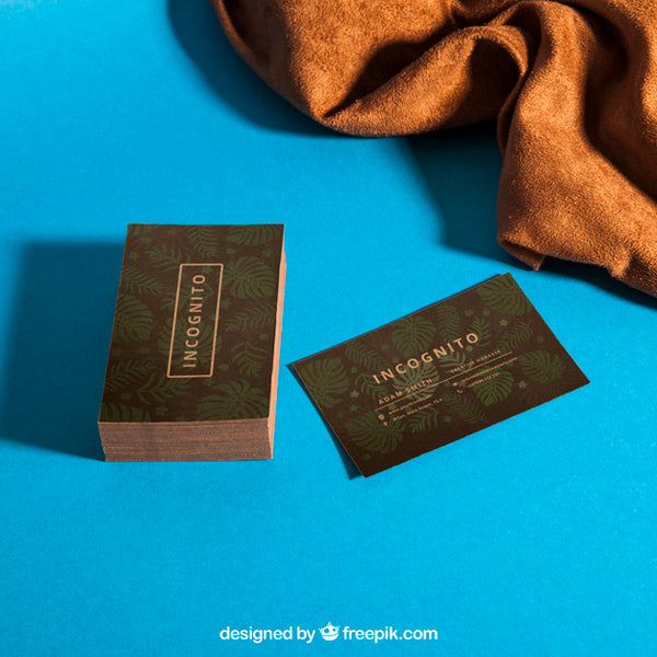 100+ Free PSD Business Card Mockups for 2018 Tagged "textile" - Mockup Hunt