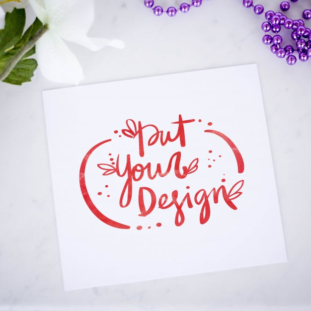 Card Template Design Psd - Mockup Hunt