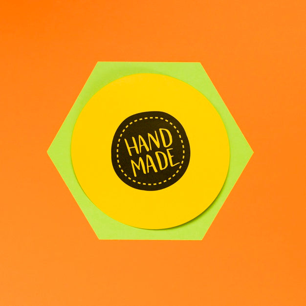 Colorful Handmade Frame With Mock-Up Psd - Mockup Hunt