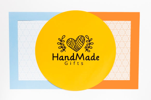 Colorful Handmade Frame With Mock-Up Psd - Mockup Hunt