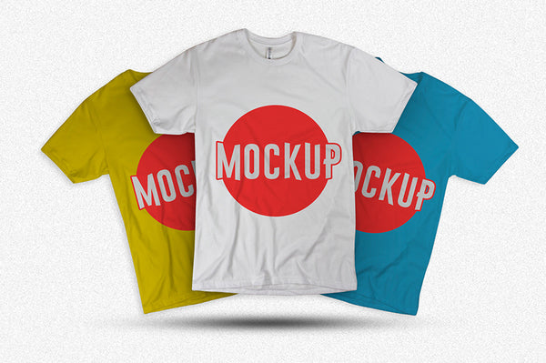 Colorful T-Shirt Mockup - Mockup Hunt