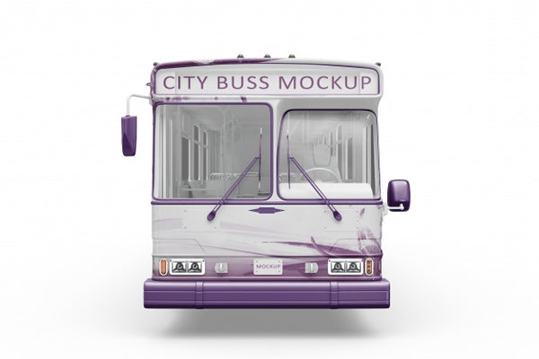 Creative Bus Mockup Psd - Mockup Hunt