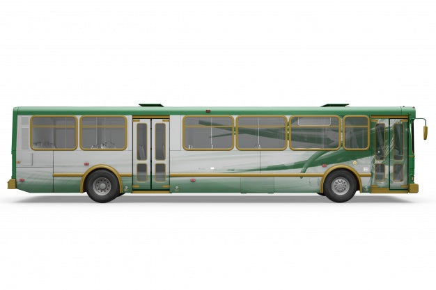 Creative Bus Mockup Psd - Mockup Hunt