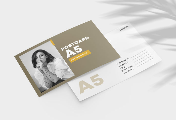Free Postcard Mockups | Free Psd Mockup Templates - Mockup Hunt