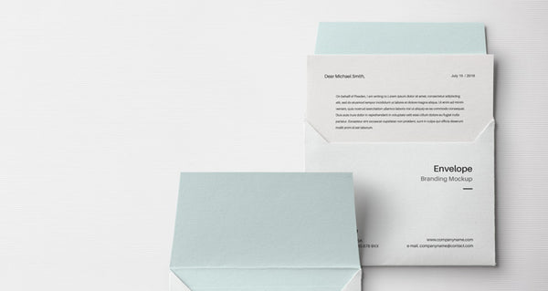 Envelope Letter Psd Mockup Vol3 - Mockup Hunt