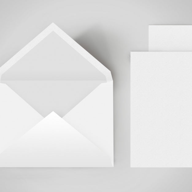 Envelope Design Template Blank