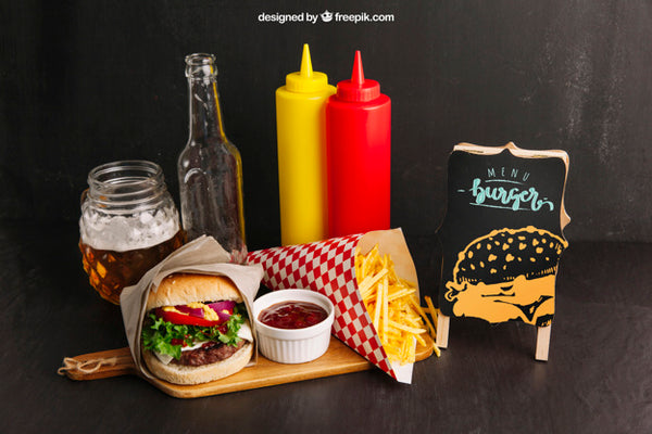 Fast Food Restaurant Mockup Psd - Mockup Hunt