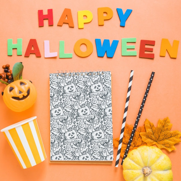 Halloween Book Cover Mockup Psd - Mockup Hunt