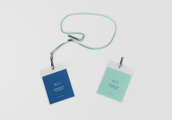Free ID Card Mockups | Free Psd Mockup Templates Tagged "lanyard ...