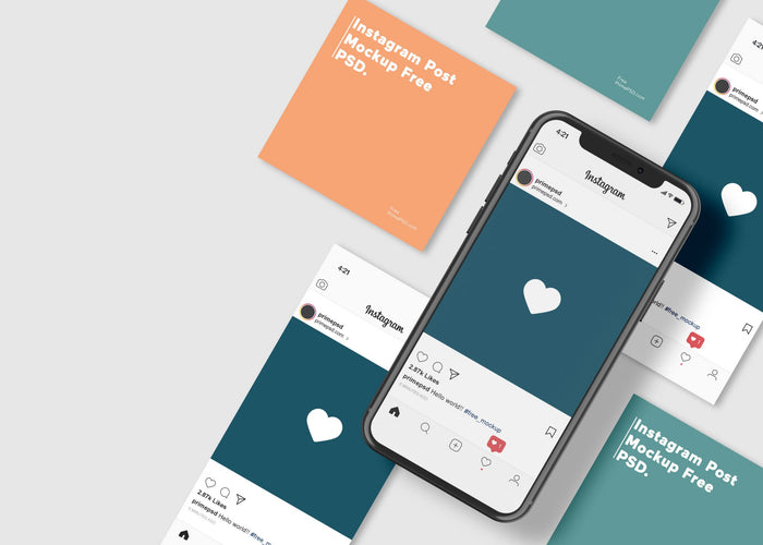 Free Instagram Mockups | Free Psd Mockup Templates - Mockup Hunt
