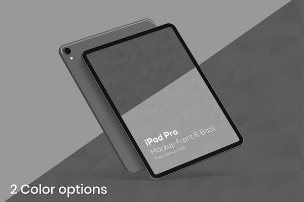 Ipad Pro Premium Mockup Psd [Front & Back] - Mockup Hunt