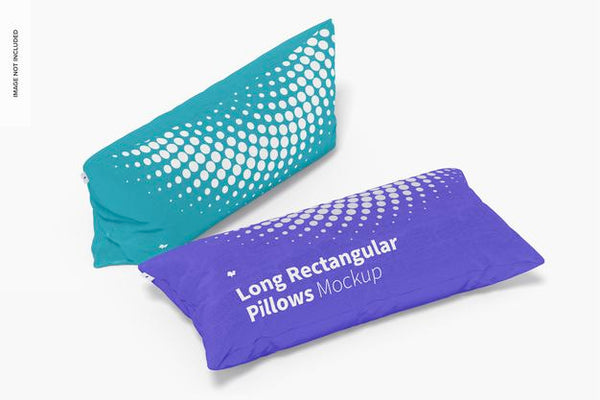 Long Rectangular Pillows Mockup Psd - Mockup Hunt