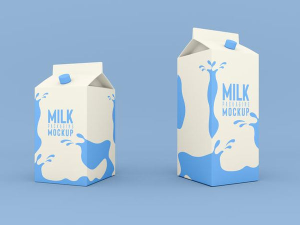 Free Box Mockups | Free Psd Mockup Templates Tagged "milk" - Mockup Hunt
