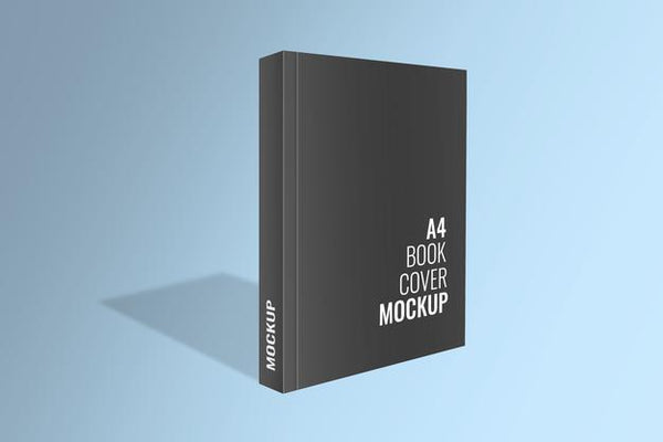 Minimal Cover Book Mockup Psd - Mockup Hunt
