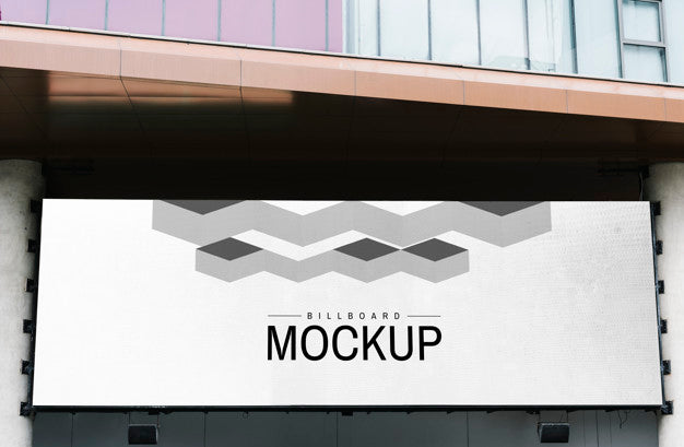 Minimal Large-Scale Horizontal Billboard Mockup Psd - Mockup Hunt