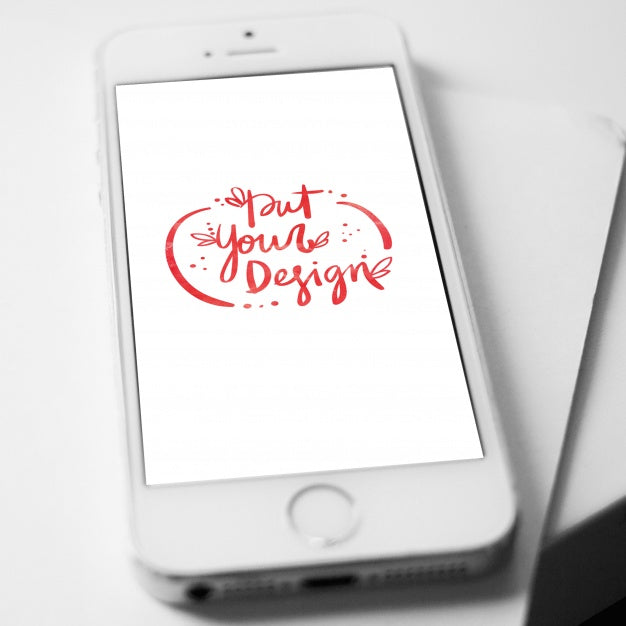 Mobile Phone Screen Template Design Psd - Mockup Hunt