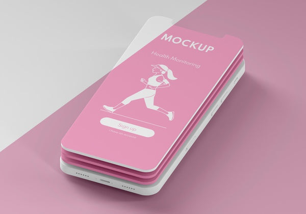 Mobile Phone User Interface Mock-Up Psd - Mockup Hunt