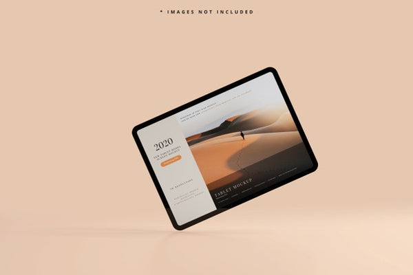 Modern Tablet Screen Mockup Psd - Mockup Hunt