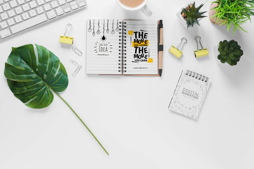 Free Notebook Mockups | Free Psd Mockup Templates Tagged "plants ...