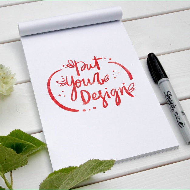 Pad Template Design Psd - Mockup Hunt