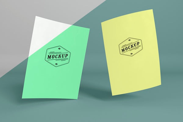 Paper Pop Concept Mock-Up Psd - Mockup Hunt