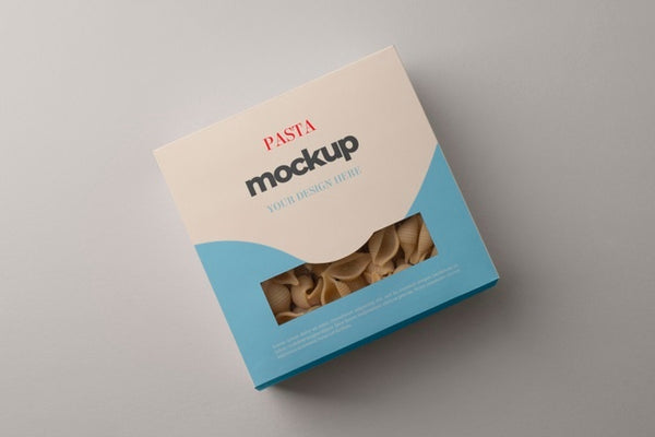 Pasta Packaging Mockup Design Psd - Mockup Hunt