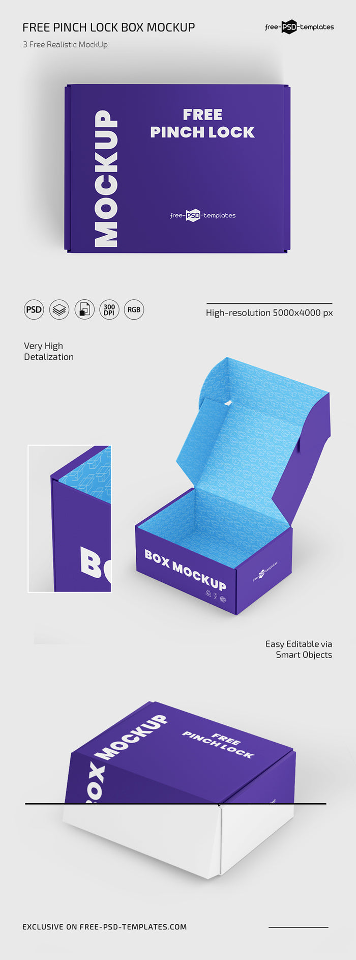 Burger Box Mockup - Mockup Hunt