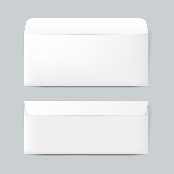 Plain Paper Envelope Design Mockup Vector Psd - Mockup Hunt
